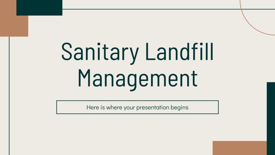 Sanitary Landfill Management | Google Slides & PowerPoint