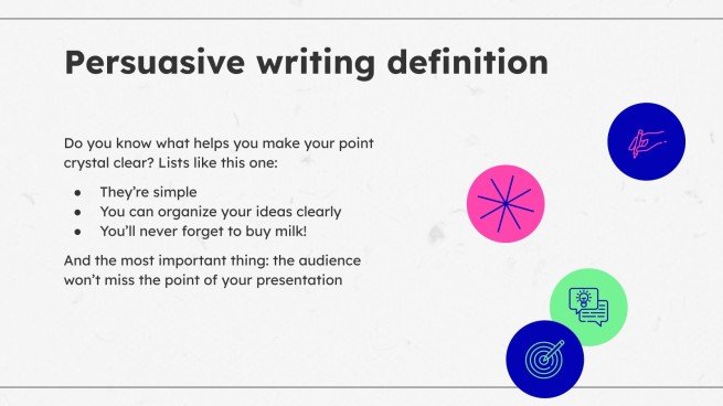 Persuasive Writing and Argumentation | Google Slides & PPT