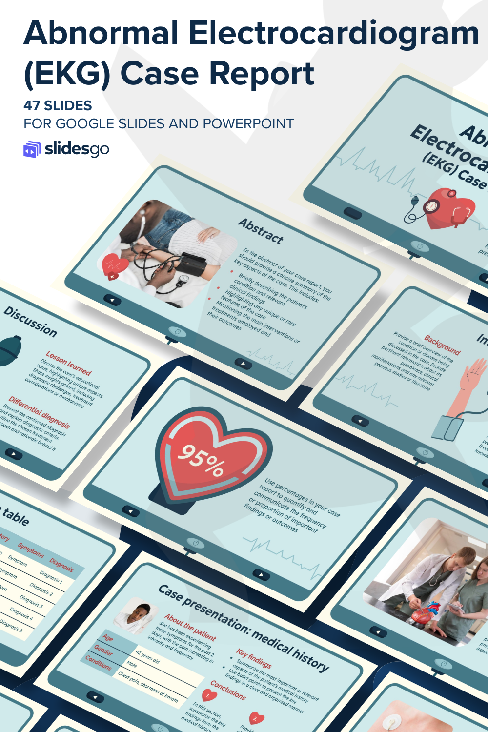 Abnormal Electrocardiogram (EKG) Case Report | Google Slides