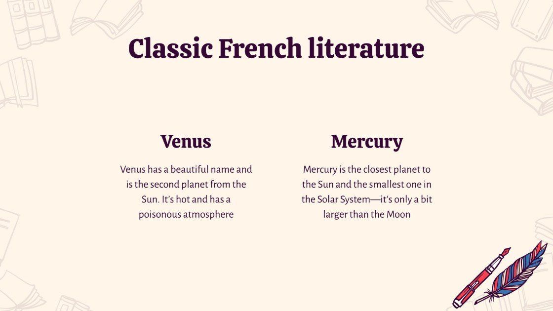 Literary Movements and Genres - French - 11th Grade