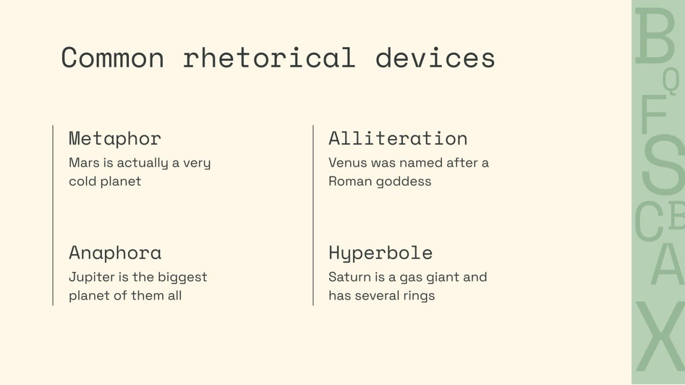 Persuasive Writing and Rhetoric | Google Slides & PPT