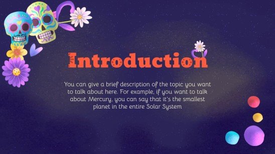 Celebrating Day of the Dead | Google Slides & PPT