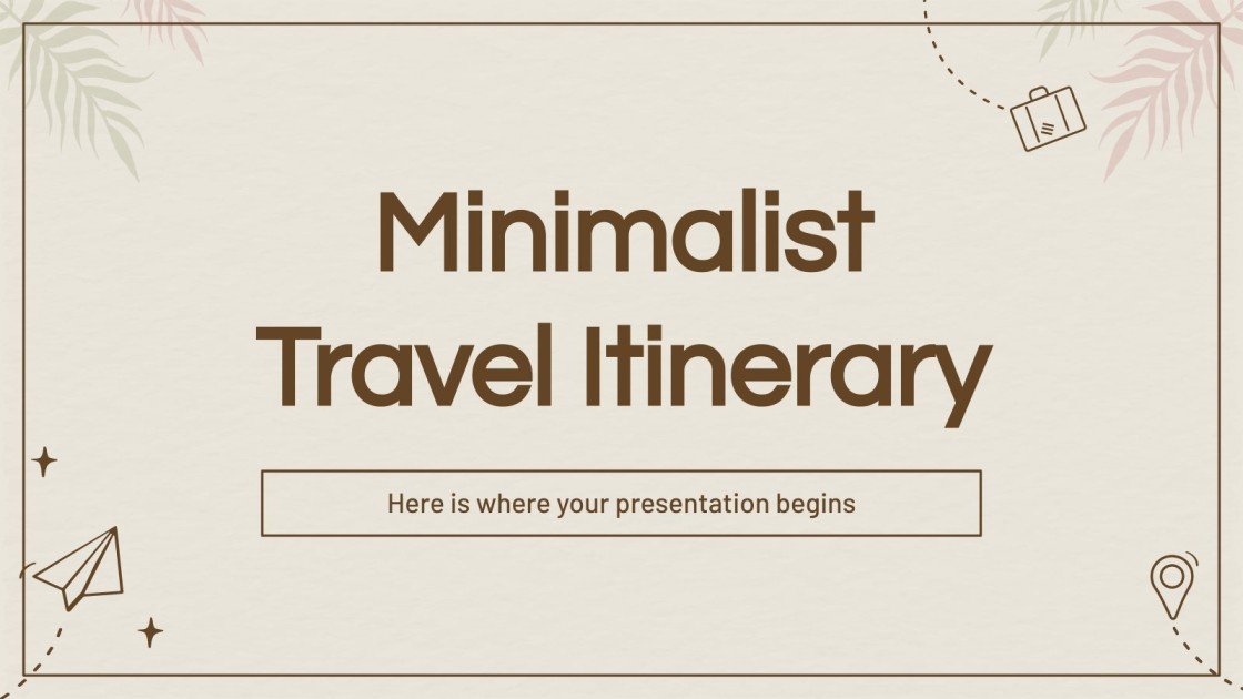 Google Slides & PowerPoint templates for travel guides