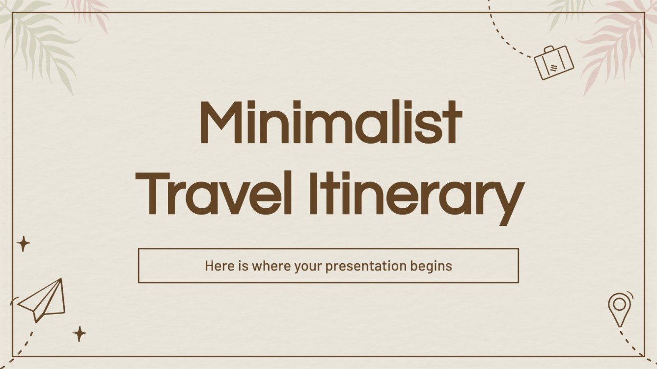 Google Slides & PowerPoint templates for travel guides