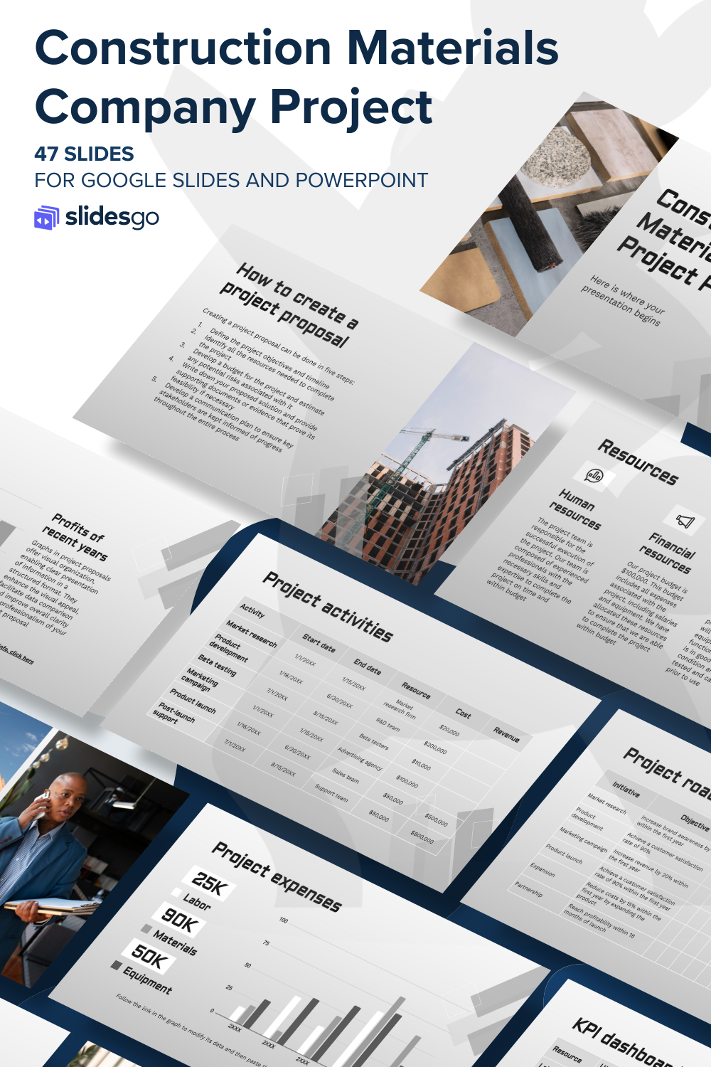Construction Materials Company Project Proposal
