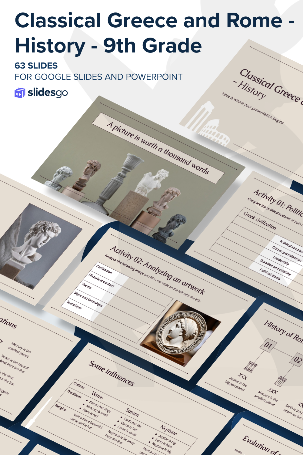 Classical Greece and Rome - History - 9th Grade