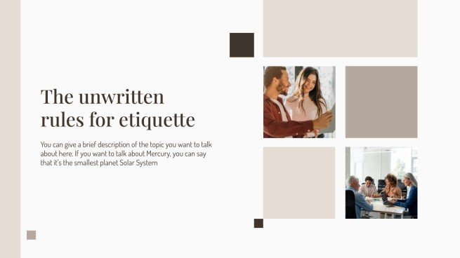 Office Etiquette and Protocol | Google Slides & PowerPoint