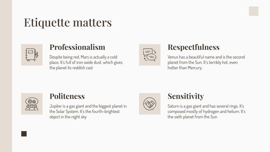 Office Etiquette and Protocol | Google Slides & PowerPoint