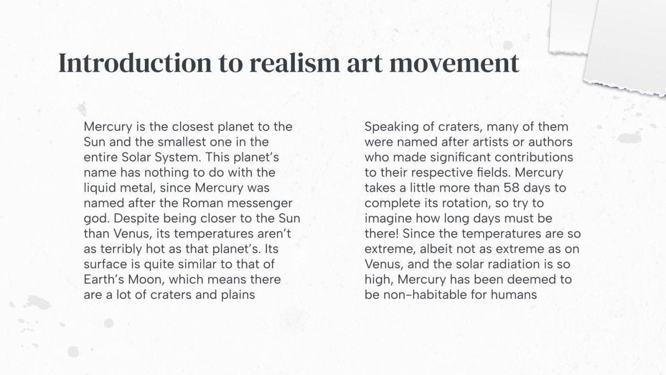 Artists of Realism | Google Slides & PowerPoint