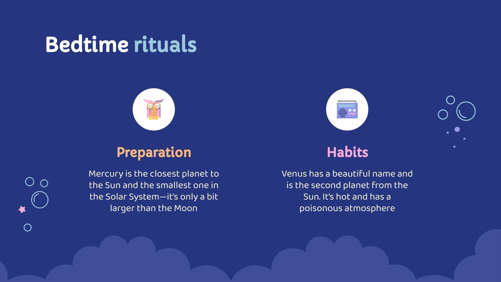 Sleep Hygiene Tips | Google Slides & PowerPoint