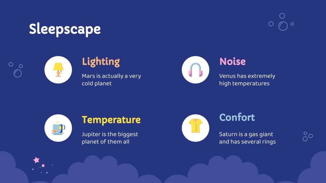 Sleep Hygiene Tips | Google Slides & PowerPoint