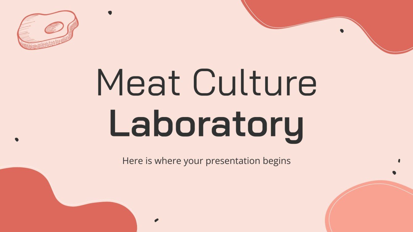 Meat Culture Laboratory | Google Slides & PPT