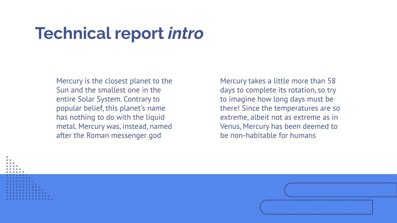 Technical Report | Google Slides & PowerPoint