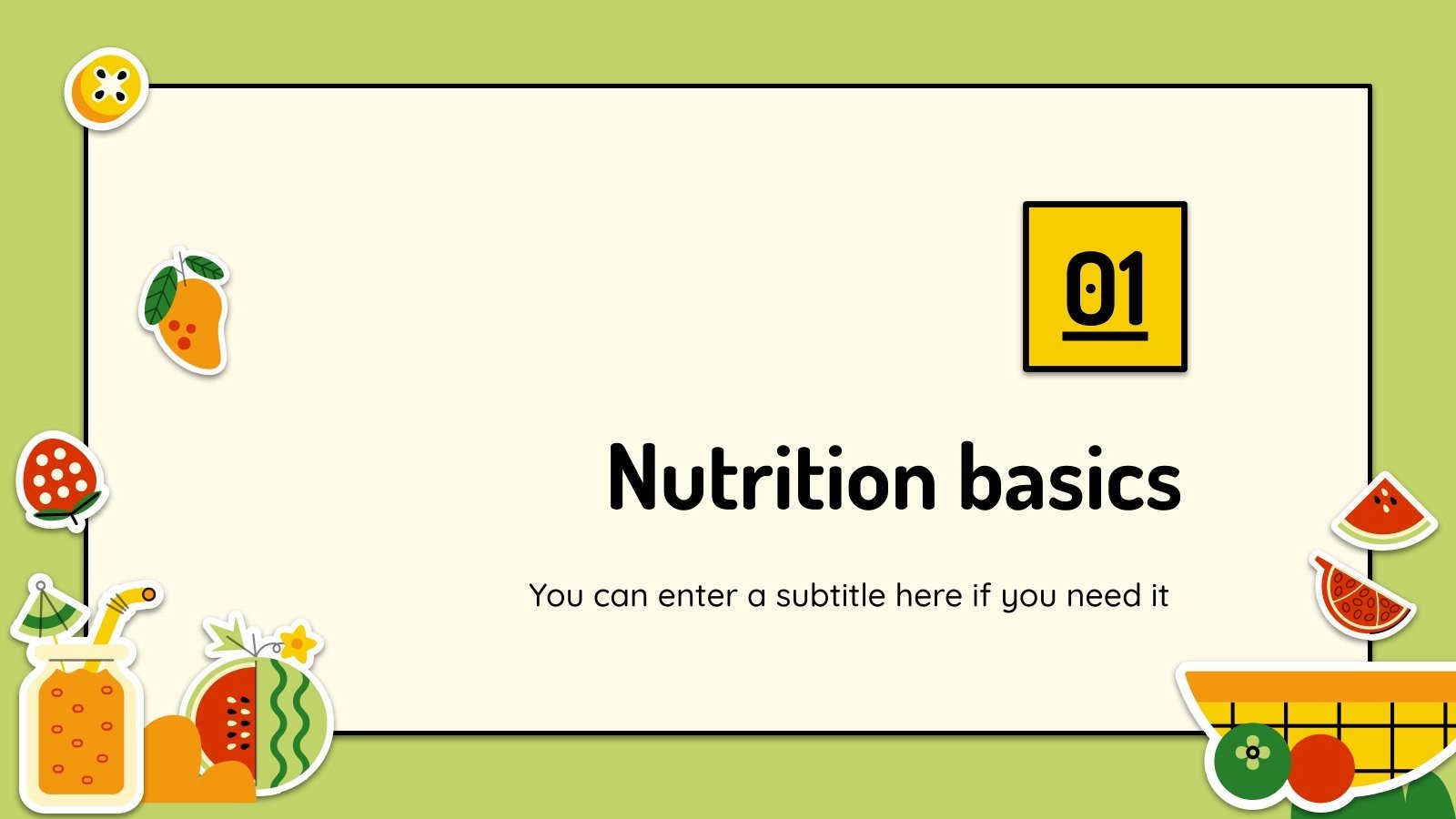 Nutrition and Making Healthy Food Choices - 6th Grade