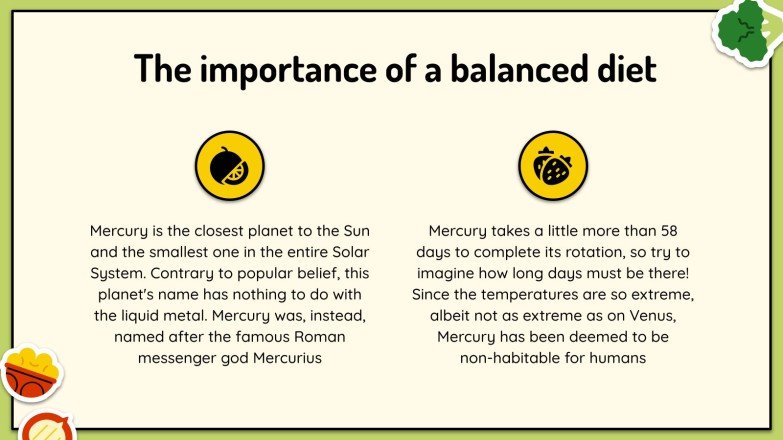 Nutrition and Making Healthy Food Choices - 6th Grade
