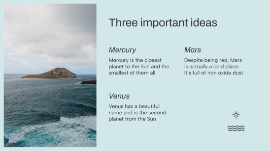 Coastal Landscape | Google Slides and PowerPoint