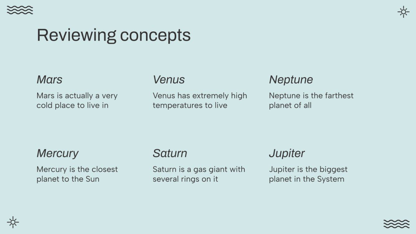 Coastal Landscape | Google Slides and PowerPoint