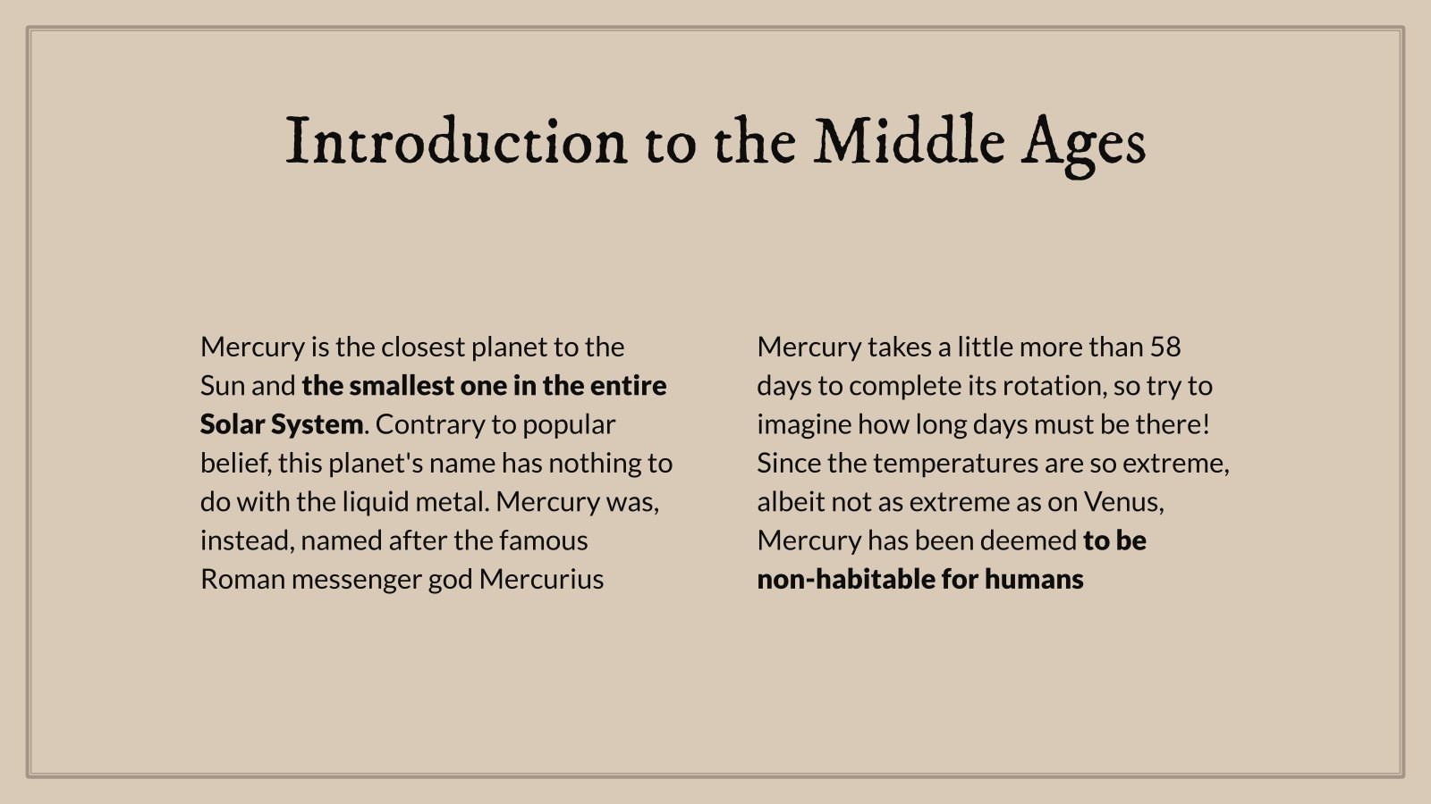 Middle Ages and Feudalism | Google Slides & PowerPoint