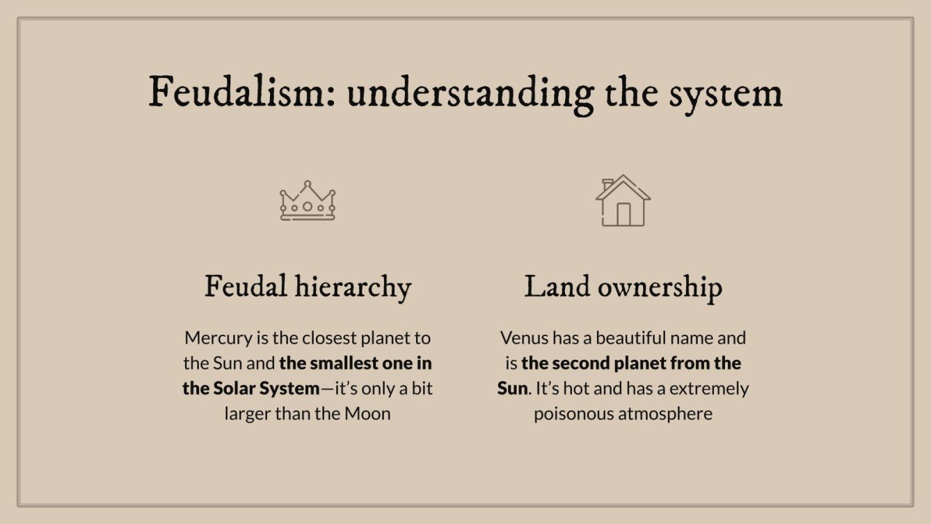 Middle Ages and Feudalism | Google Slides & PowerPoint