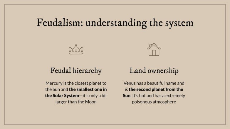 Middle Ages and Feudalism | Google Slides & PowerPoint