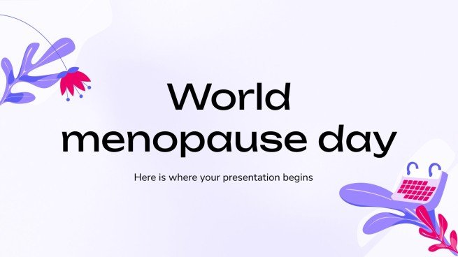 Día Mundial de la Menopausia | Google Slides y PowerPoint