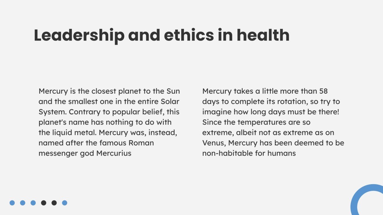 Healthcare Leadership and Ethics - Health Administration