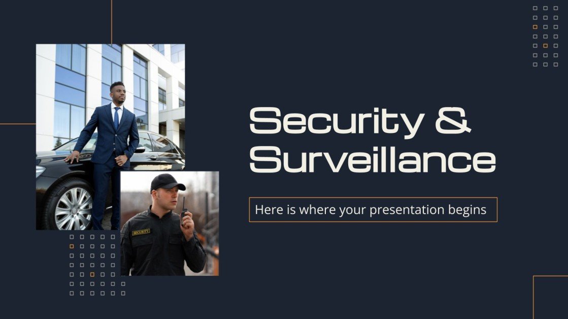 Sécurité et surveillance | Google Slides et PowerPoint