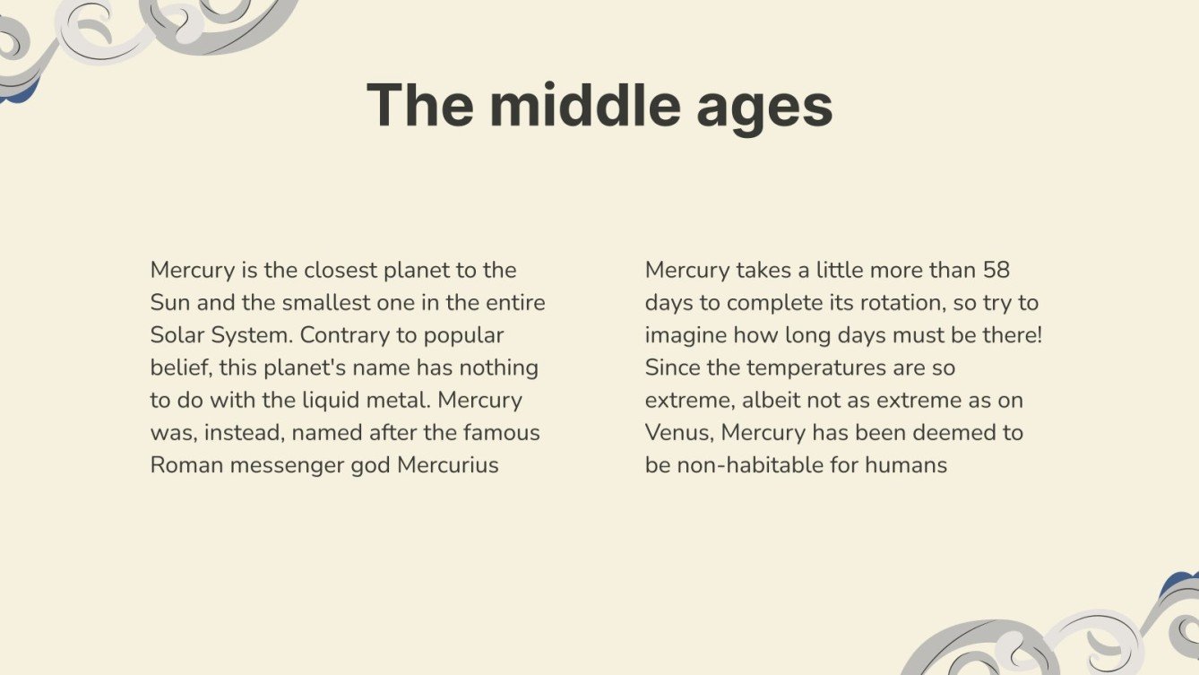 Medieval Europe and the Middle Ages - History - 9th Grade