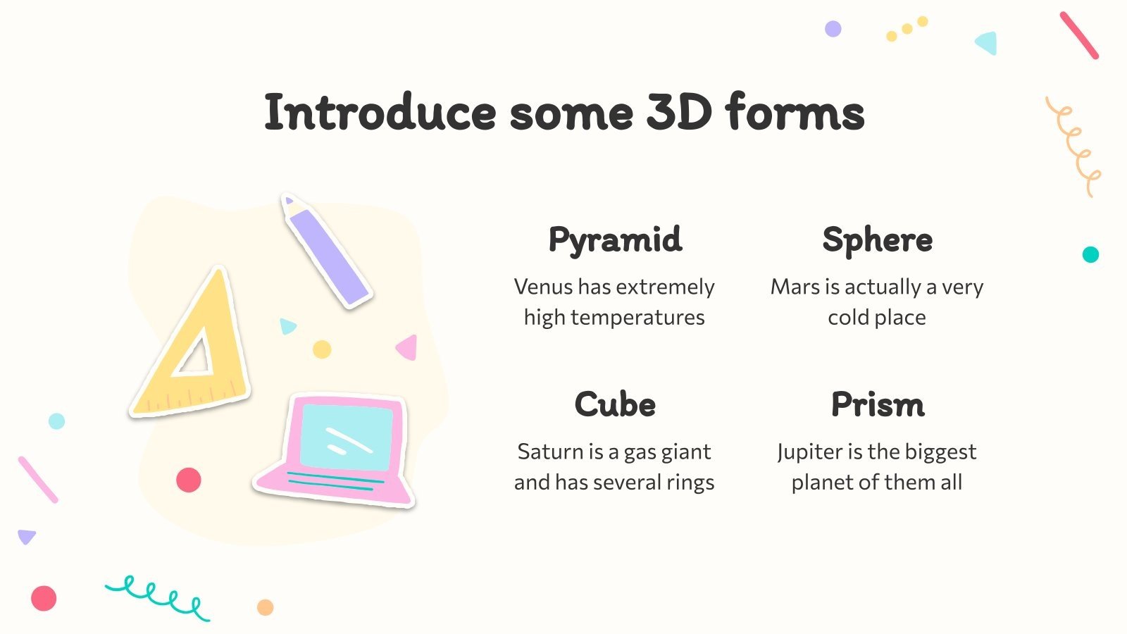 Shapes and Spatial Awareness - Mathematics for Pre-K