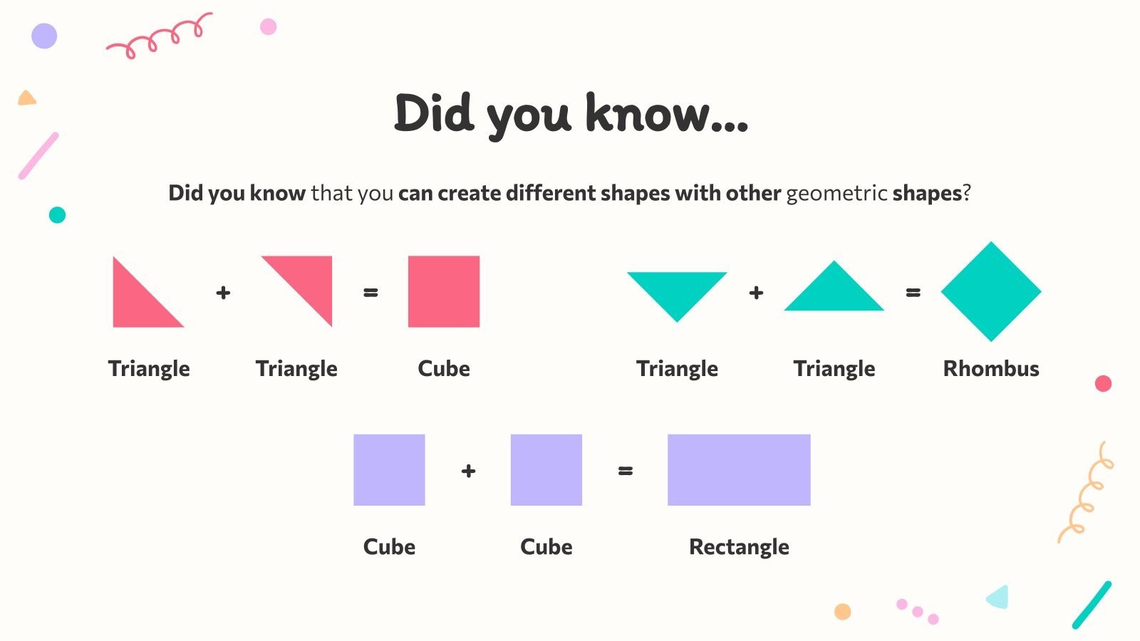 Shapes and Spatial Awareness - Mathematics for Pre-K