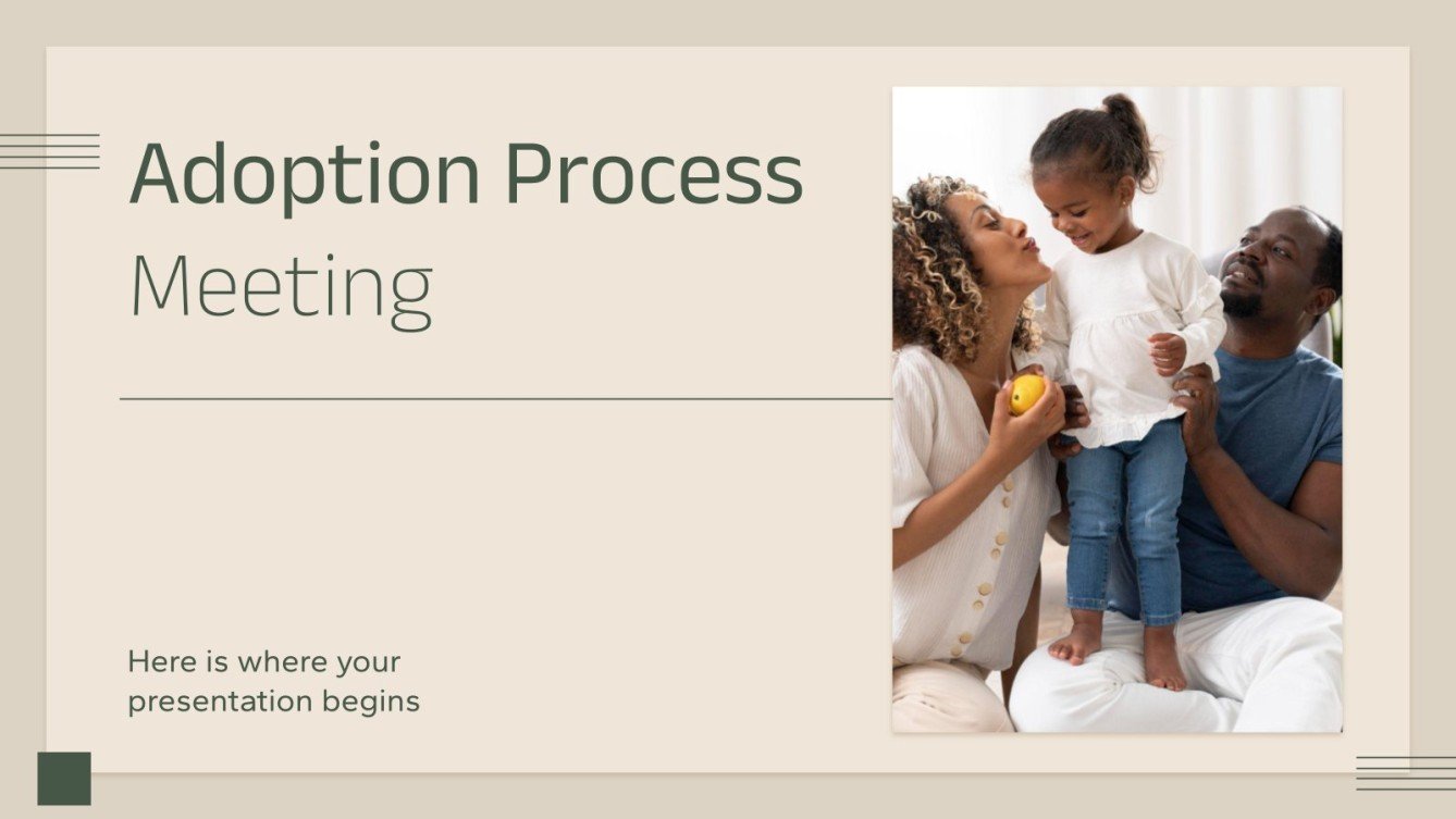 Adoption Process Meeting | Google Slides & PowerPoint