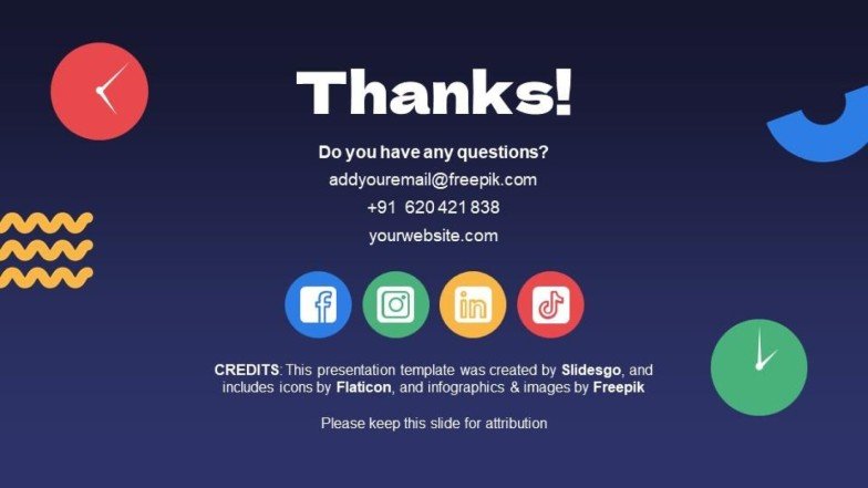 Countdown Clock Theme | PowerPoint exclusive template