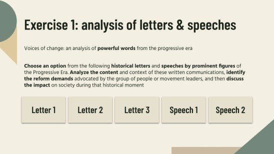 Progressive Era and Reform Movements | Google Slides