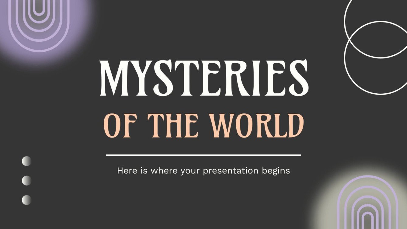 Free Google Slides & PowerPoint Templates about Mystery