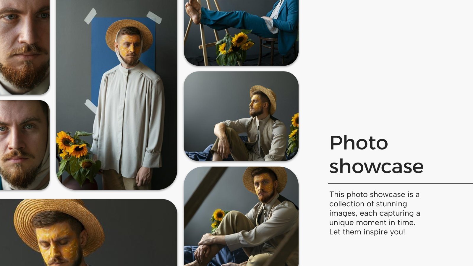 Portafolio de actor | Google Slides y PowerPoint