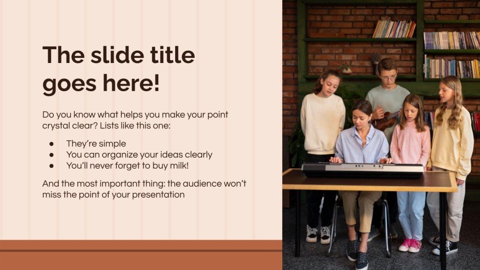 Música gospel em igrejas cristãs | Google Slides e PPT