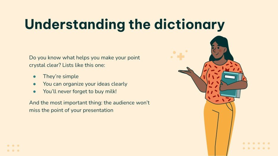 How to Use a Dictionary | Google Slides & PowerPoint