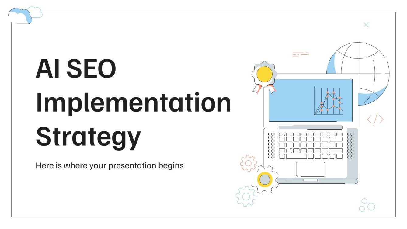 AI SEO Implementation Strategy | Google Slides & PowerPoint