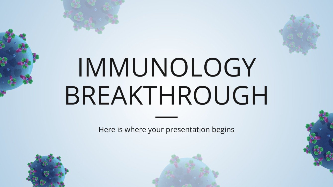 Immunology Breakthrough | Google Slides & PowerPoint