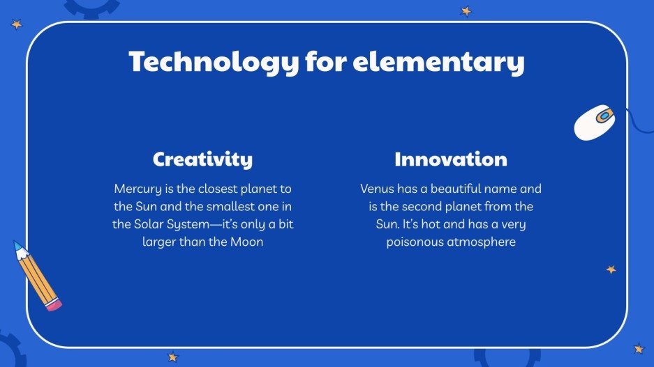 Technology Projects for Elementary | Google Slides & PPT