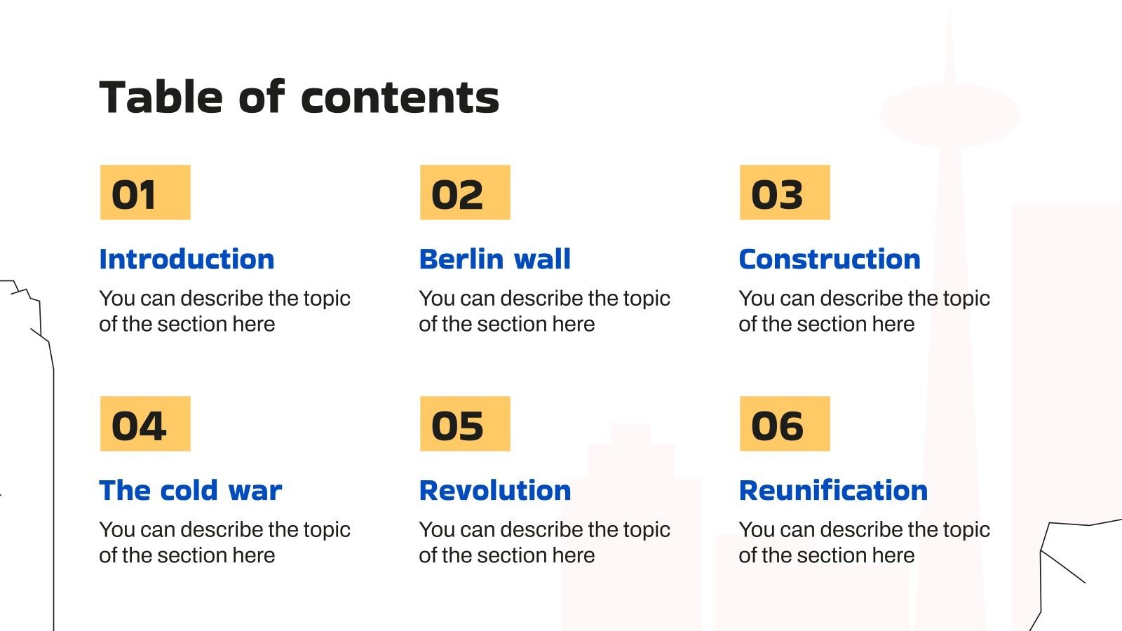 The Story of the Berlin Wall | Google Slides & PowerPoint