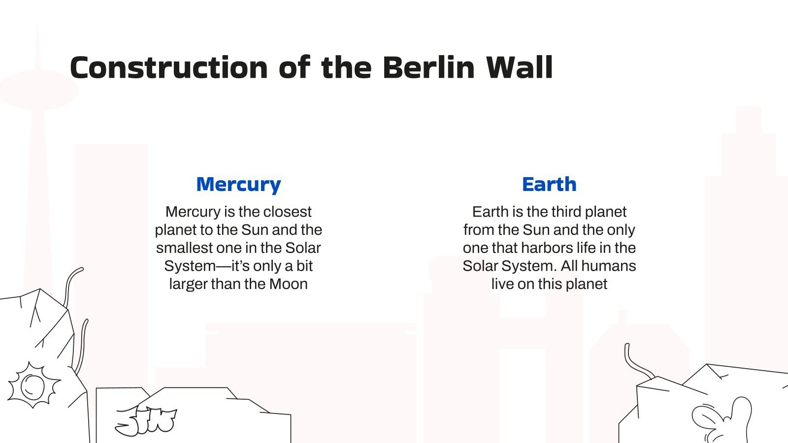 The Story of the Berlin Wall | Google Slides & PowerPoint