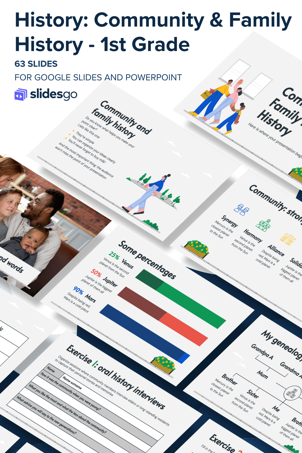 Community and Family History - History - 1st Grade