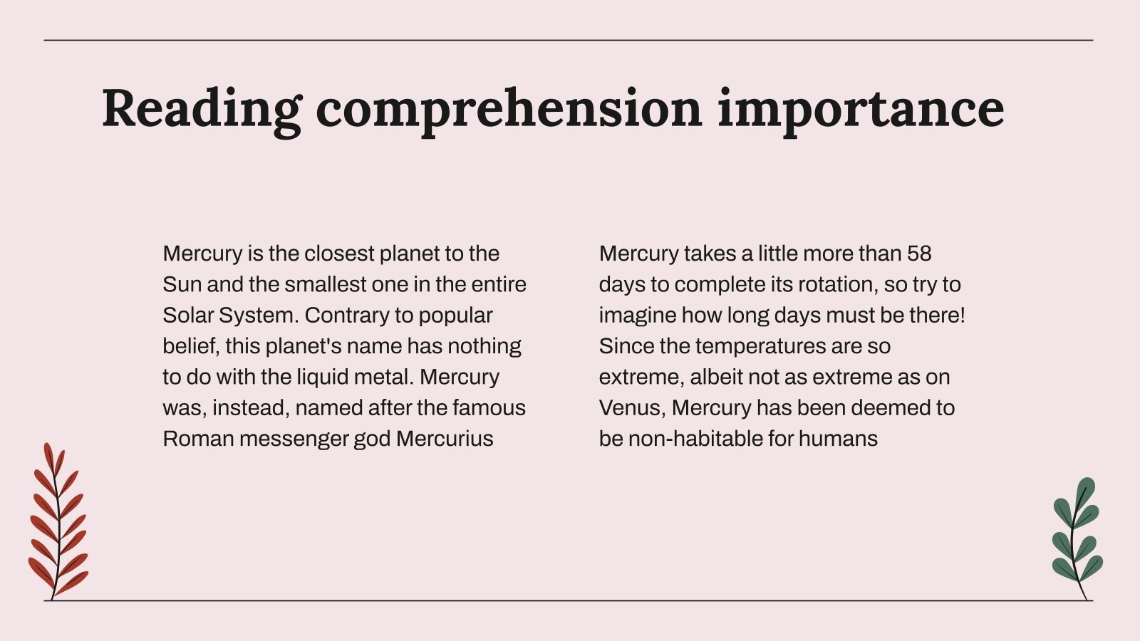 Reading Comprehension Strategies - Language Arts - 6th Grade
