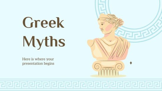 Free Google Slides themes and PPT templates on Greek mythology