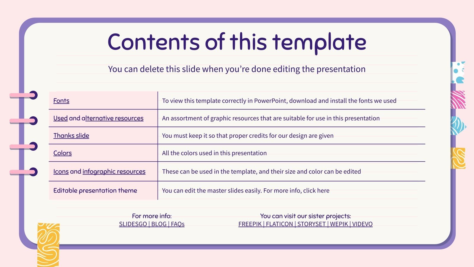 Cute Pastel Binder | Google Slides & PowerPoint