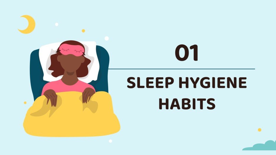 Sleep Hygiene Habits & Techniques | Google Slides & PPT