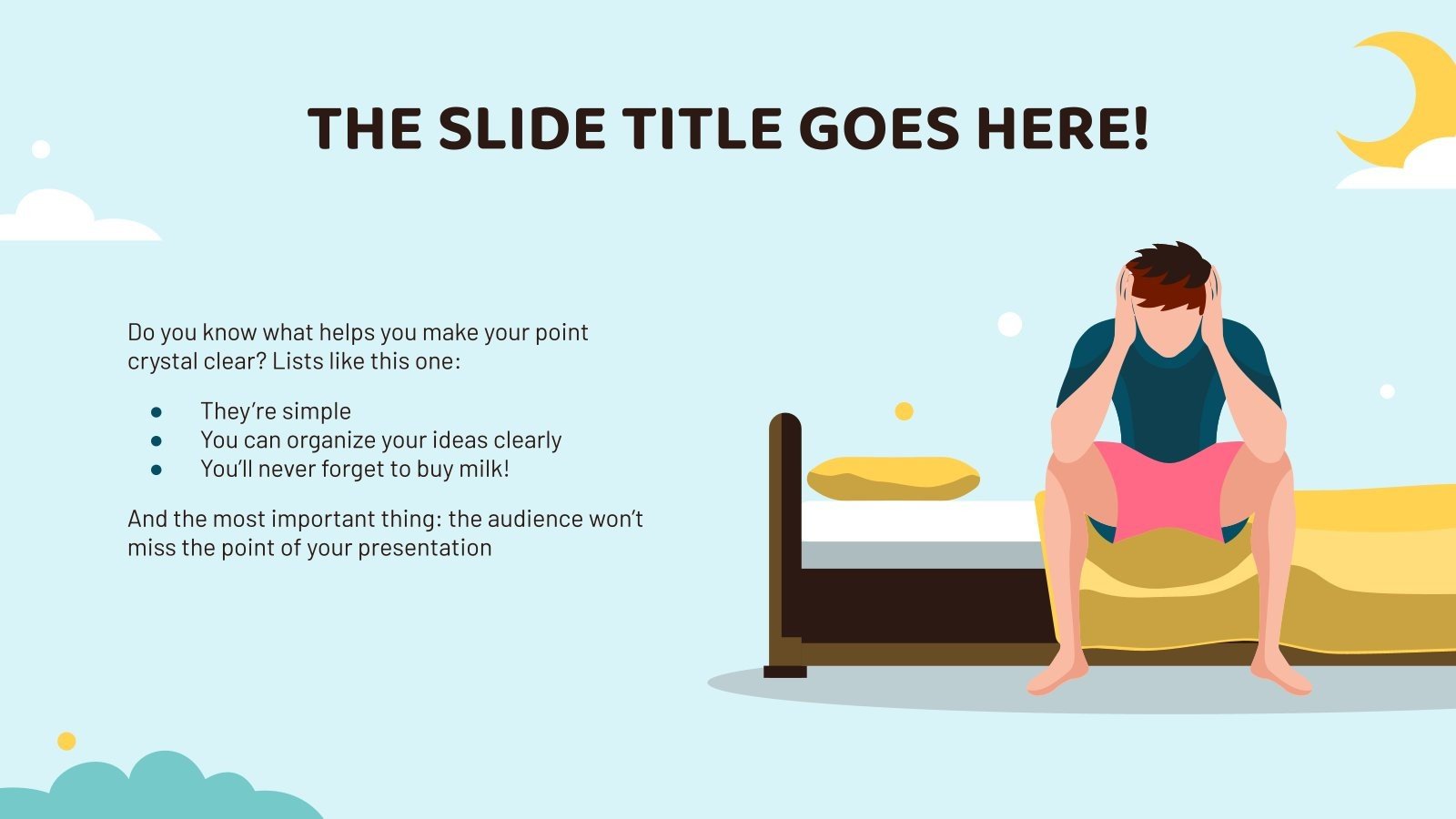 Sleep Hygiene Habits & Techniques | Google Slides & PPT