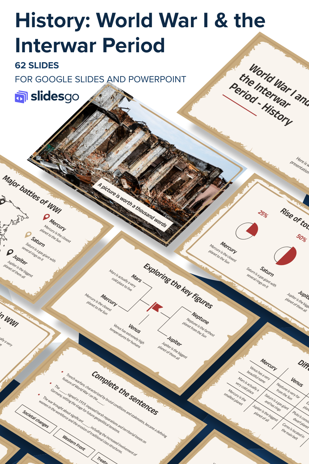 World War I and the Interwar Period - History - 12th grade