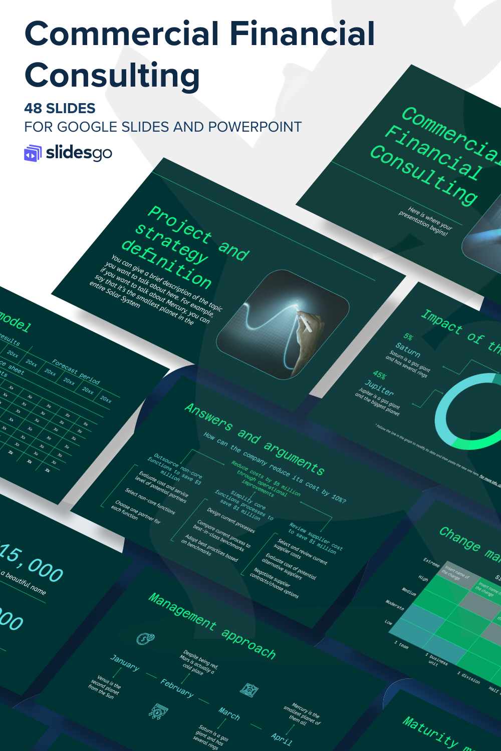 Commercial Financial Consulting | Google Slides & PPT